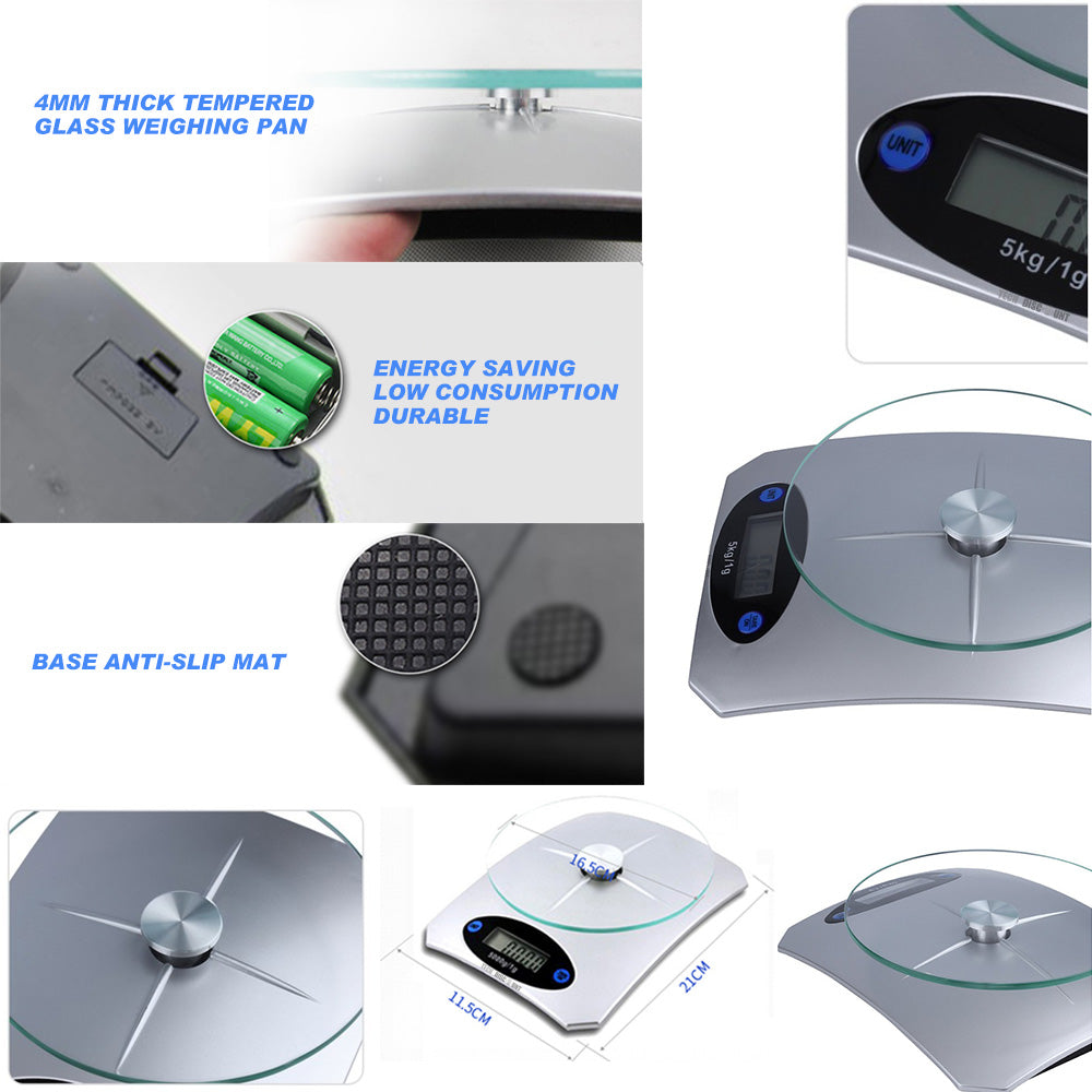 TD® Balance de cuisine électronique précision bol analogique amovible ...