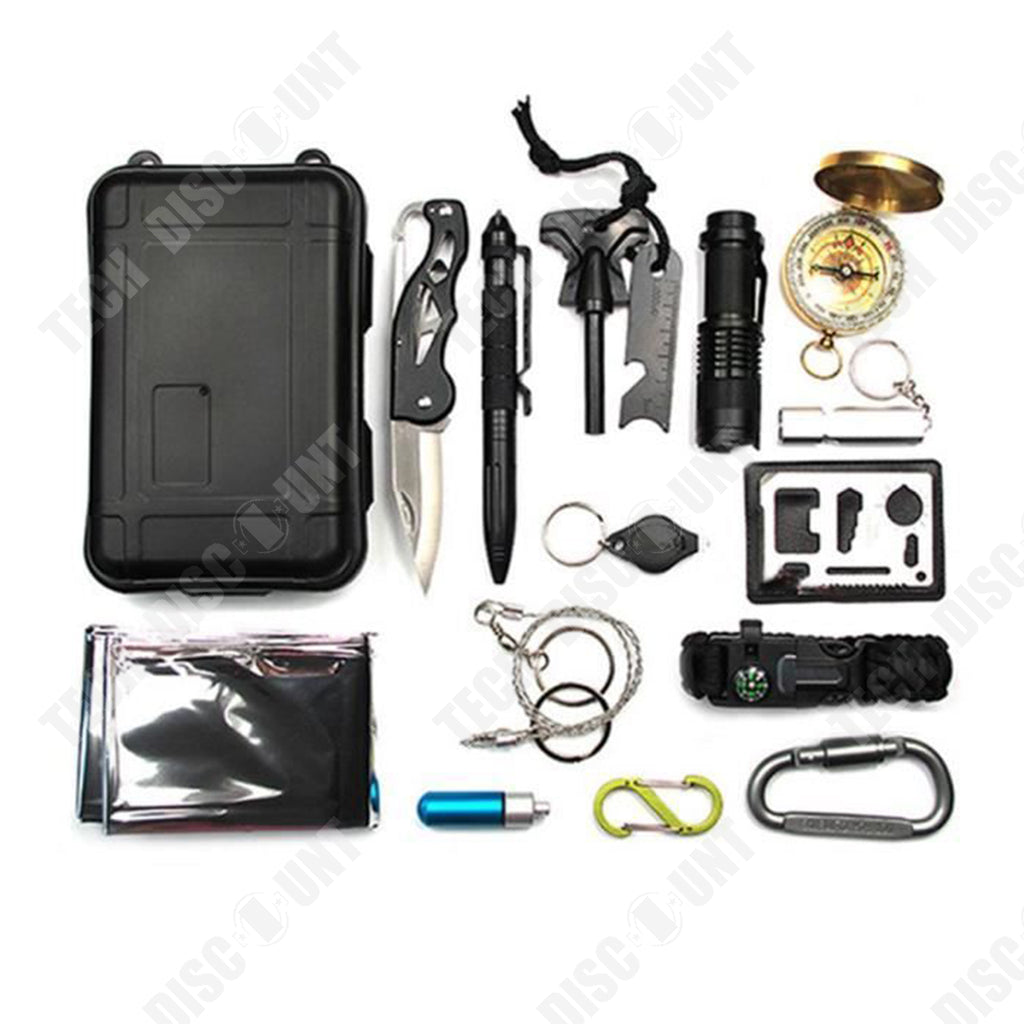 TD® Kit de survie randonnée Trousse d'Urgence pour extérieur Accessoir ...
